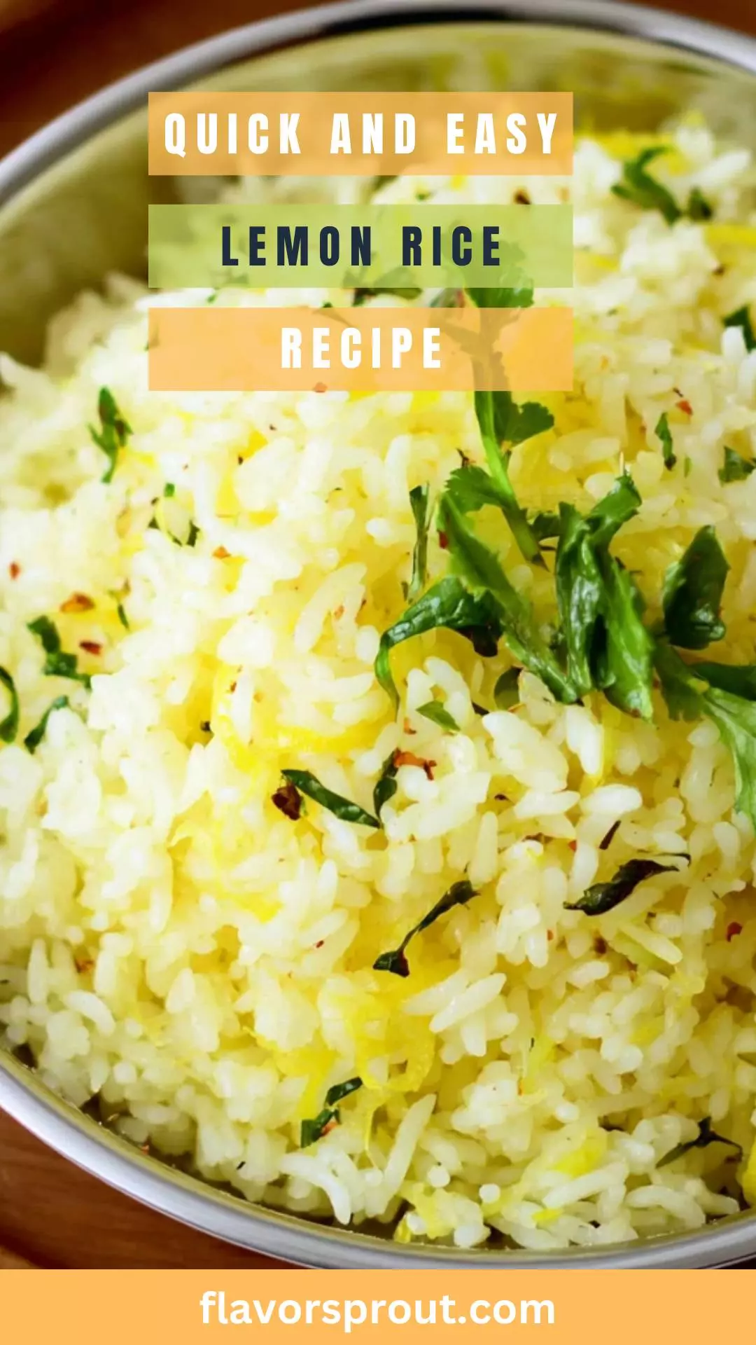 Quick And Easy Lemon Rice Recipe – Flavor Sprout