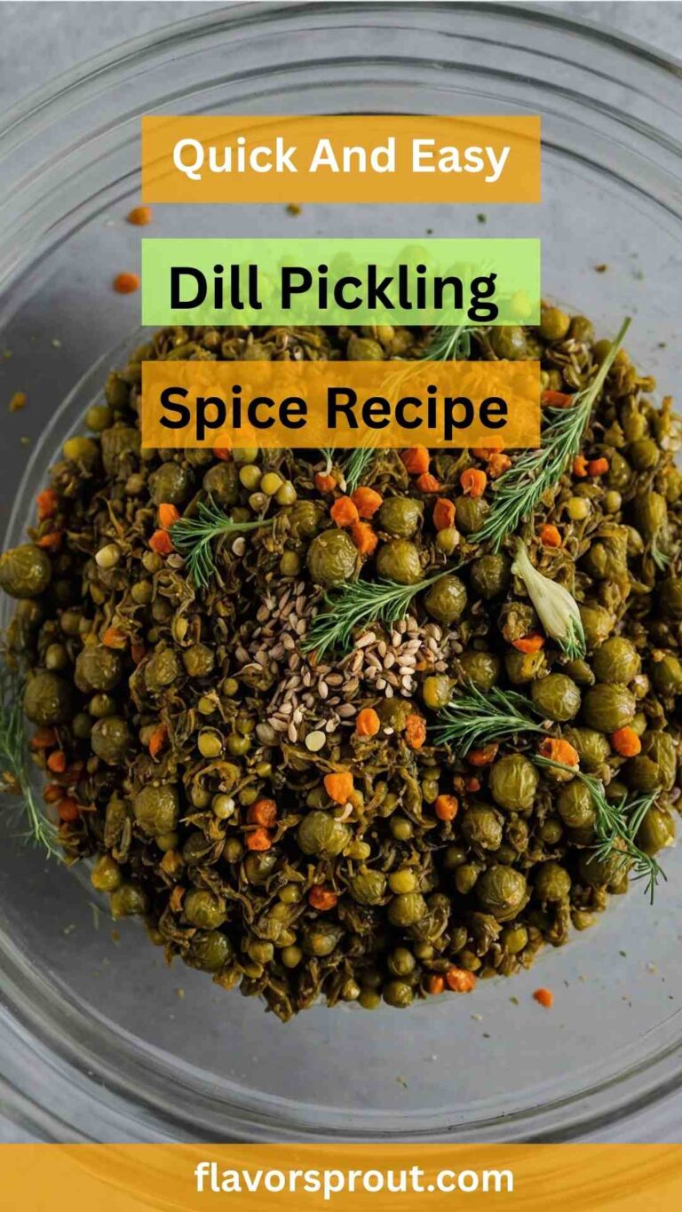 Dill Pickling Spice Recipe - Flavor Sprout