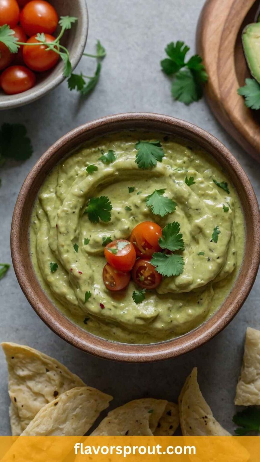 Creamy Avocado Salsa Verde - Flavor Sprout
