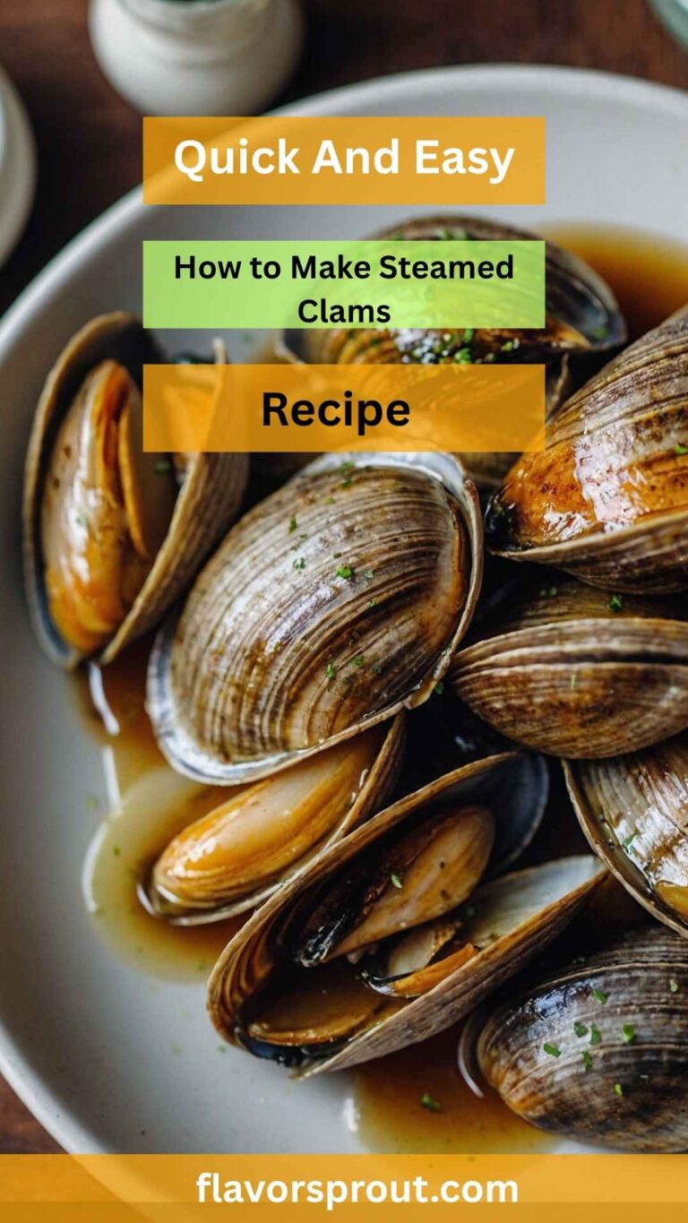 How to Make Steamed Clams - Flavor Sprout