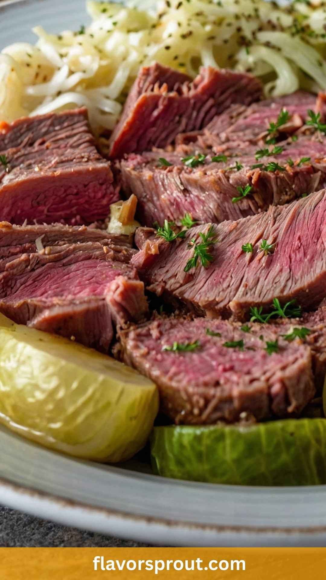 Slow Cooker Corned Beef And Cabbage Recipe - Flavor Sprout